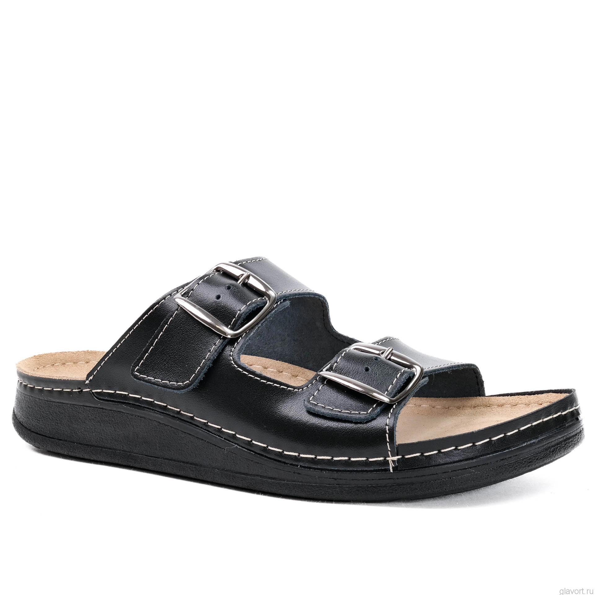 MUBB пантолеты мужские, 3401, черный MB-3401-41, купить MUBB пантолеты мужские, 3401, черный